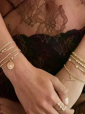 Zoe Chicco Box-chain Diamond Bracelet