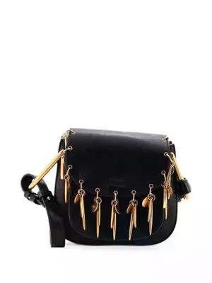 Chloé Charm Hudson Bag Leather Mini Crossbody Bag
