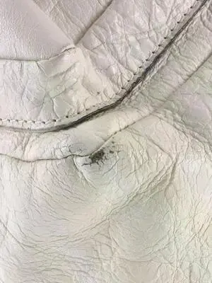 Balenciaga Superbusy Sling Bag Leather Large Shoulder Bag - White