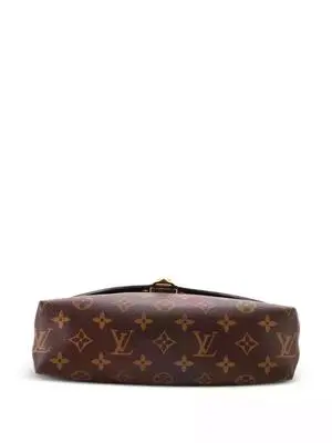 LOUIS VUITTON Saint Placide Monogram Canvas And Leather Shoulder Bag - Red