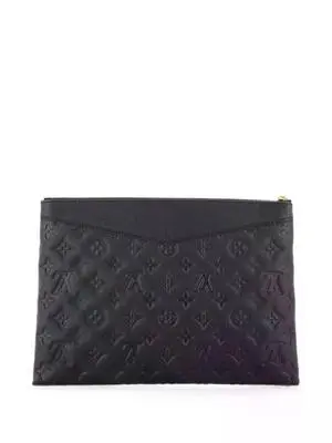 LOUIS VUITTON Daily Monogram Empreinte Leather Pouch