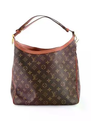 LOUIS VUITTON Dauphine Reverse Monogram Canvas Mm Hobo Bag