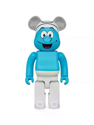 MEDICOM TOY The Smurfs Be@rbrick 400% Figure - Blue