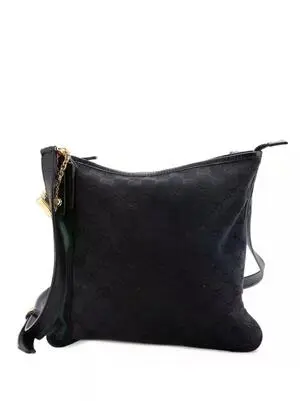 Gucci Jolicoeur Gg Canvas Messenger Bag - Black