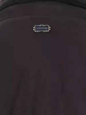 Agnona Logo Plaque Zip-up Jacket