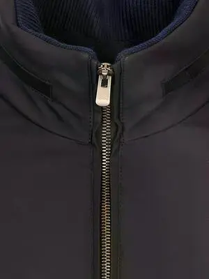 Agnona Logo Plaque Zip-up Jacket