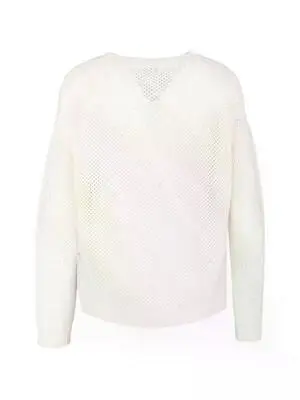 Peserico Open-knit Crew-neck Sweater