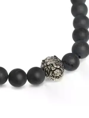Guess Lion King Beaded Bracelet