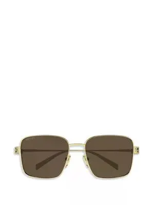 Gucci Logo Square-frame Sunglasses