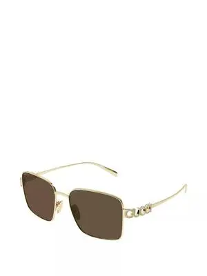 Gucci Logo Square-frame Sunglasses
