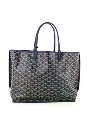 Goyard Anjou Reversible Coated Canvas Pm Tote Bag - Blue