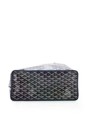Goyard Anjou Reversible Coated Canvas Pm Tote Bag - Blue