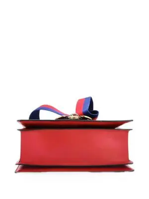 Gucci Queen Margaret Top Handle Bag Colorblock Leather Small Satchel