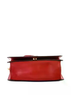 Prada Saffiano Leather Chain Flap Crossbody Bag
