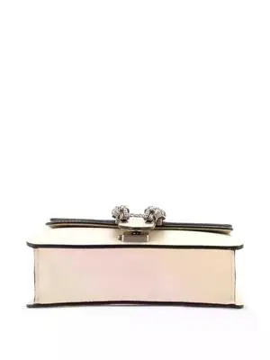 Gucci Dionysus Leather Mini Crossbody Bag - Neutrals