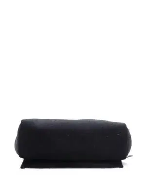 Hermès Herbag Zip Toile And Leather 20 Shoulder Bag - Black