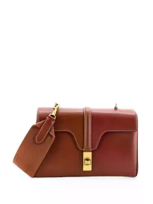 Celine Soft 16 Bag Smooth Calfskin Teen Shoulder Bag - Brown