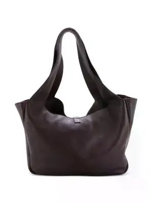 Saint Laurent Bea Leather Tote Bag