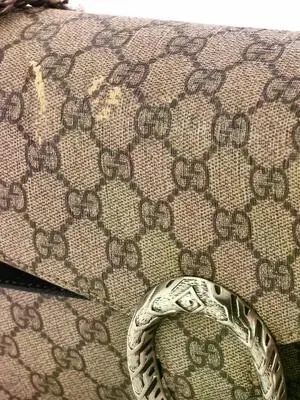 Gucci Dionysus Bag Gg Coated Canvas Small Shoulder Bag