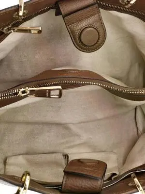 Gucci Bamboo Shopper Leather Medium Tote Bag