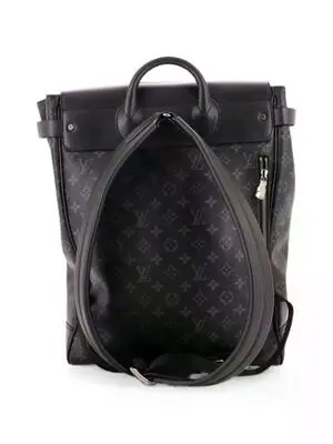 LOUIS VUITTON Steamer Monogram Eclipse Canvas Backpack