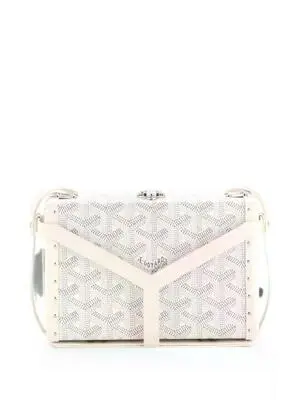 Goyard Minaudiere Bag Coated Canvas Clutch Bag