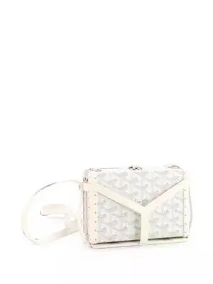 Goyard Minaudiere Bag Coated Canvas Clutch Bag