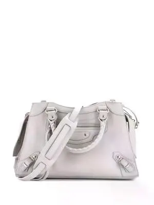 Balenciaga Neo Classic City Bag Leather Small Tote Bag - Grey