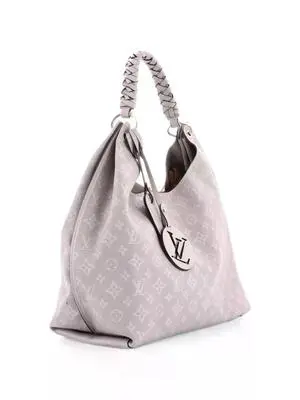 LOUIS VUITTON Carmel Reverse Mahina Leather Hobo Bag