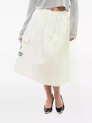 Woolrich Text-print Midi Skirt