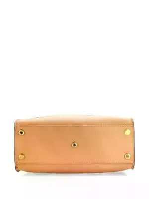 LOUIS VUITTON On My Side Mahina Leather Mm Tote Bag