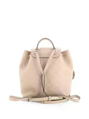 LOUIS VUITTON Montsouris Nm Monogram Empreinte Leather Pm Backpack