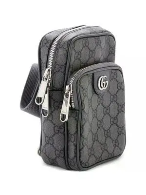 Gucci Ophidia Gg Coated Canvas Mini Crossbody Bag