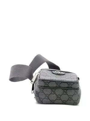 Gucci Ophidia Gg Coated Canvas Mini Crossbody Bag