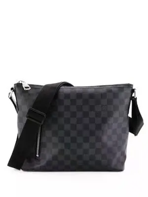 LOUIS VUITTON Mick Messenger Bag Damier Graphite Pm Crossbody Bag - Black