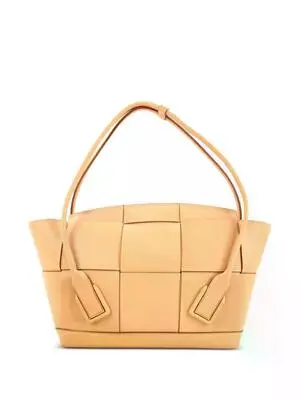 Bottega Veneta Maxi Intrecciato Leather Shoulder Bag - Brown