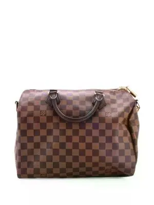 LOUIS VUITTON Speedy Bandouliere Bag Damier 30 Shoulder Bag - Brown