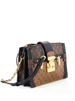LOUIS VUITTON Trunk Reverse Monogram Canvas Clutch Bag - Black