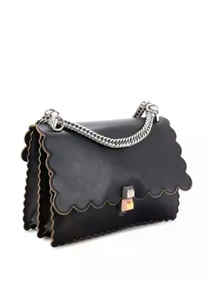 Fendi Kan I Bag Leather Medium Shoulder Bag