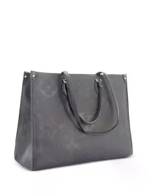 LOUIS VUITTON Onthego Monogram Empreinte Giant Gm Tote Bag - Black