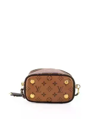 LOUIS VUITTON Vanity Handbag Reverse Monogram Canvas Pm Satchel