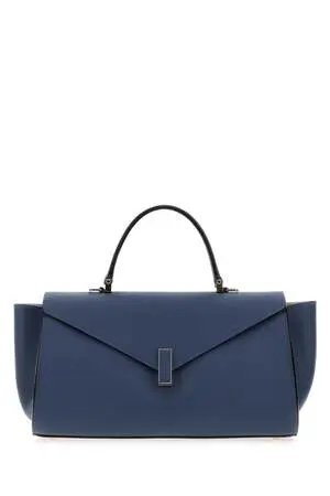VALEXTRA Leather Medium Iside Editor Senso Handbag - Blue