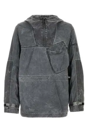 Stone Island Nylon Parka - Grey