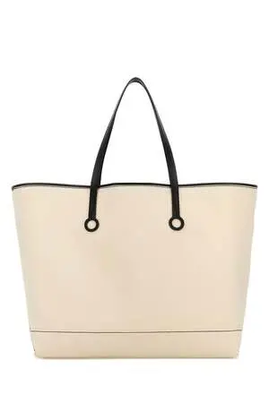 JW Anderson Canvas Anchor Xl Shopping Bag - White