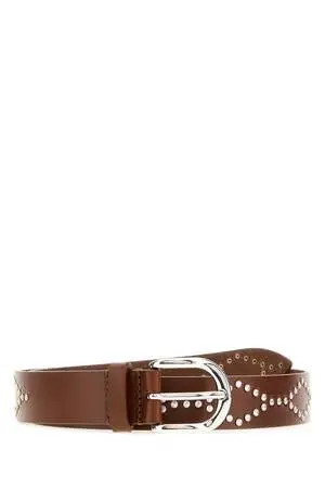 Isabel Marant Étoile Leather Liliana Belt - Brown