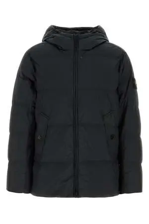 Stone Island Nylon Down Jacket - Black