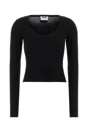 Moschino Viscose Blend Sweater - Black