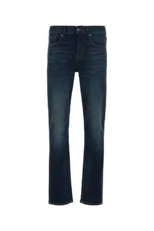Seven For All Mankind Stretch Denim Jeans - Blue