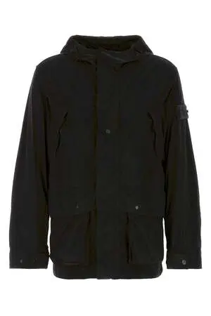 Stone Island Nylon Parka - Black