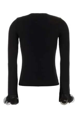 Moschino Black Jersey Top